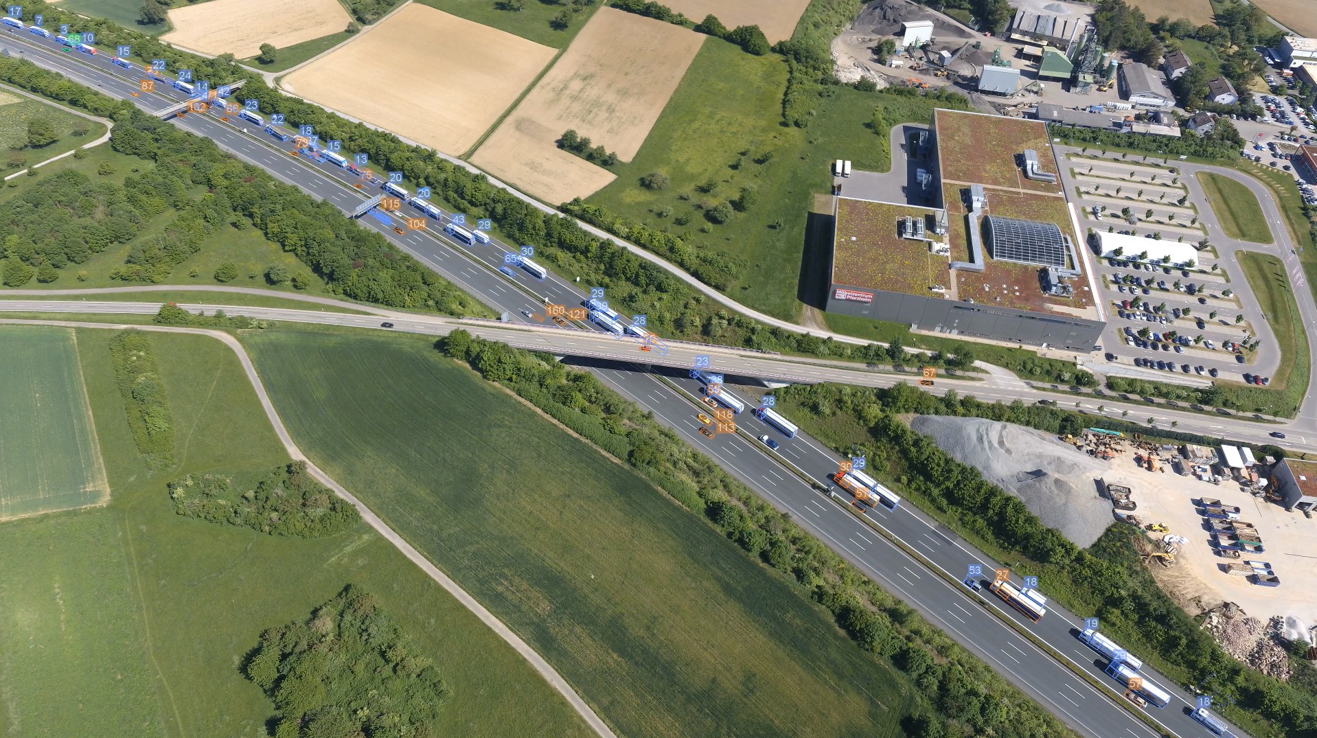 Drone Based Traffic Measurements I Smart Transport Systems